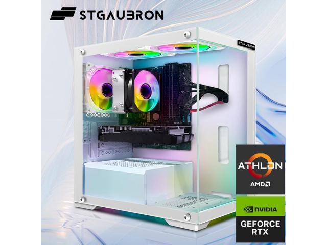 STGAubron Gaming Desktop PC, AMD Athlon 3000G 3.5G, 16G DDR4, 512G SSD ...