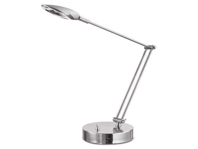 Adjustable LED Task Lamp w/USB Port, 26" High, Brushed Nickel - Newegg.com