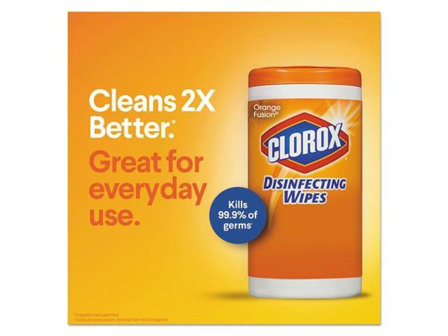 Clorox Disinfecting Wipes Kitchen Orange 6/75Ct - Newegg.com