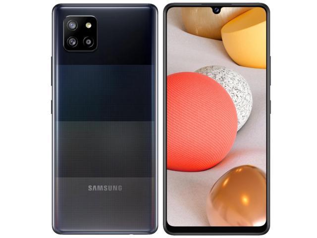 Refurbished: Samsung Galaxy A42 - 5G - 128GB - GSM CDMA Factory Unlocked - Prism Dot Black ...