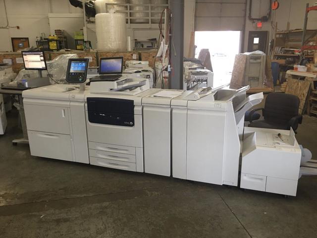 Refurbished: Xerox Color C75 w/ OHC, Booklet Maker,SquareFold,bustle ...