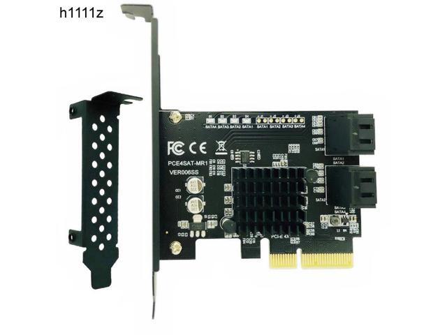 Marvell 88SE9230 SATA PCI Express 4 Ports Expansion Card SATA ...