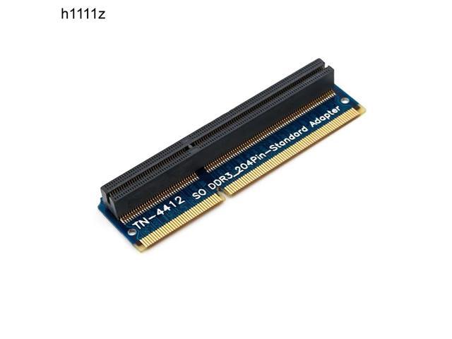 DDR3 SO DIMM to Desktop Adapter SO DIMM DDR3 Memory RAM Adapter Card 204Pin Standard Slot Memory ...