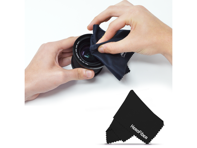 HeroFiber Ultra Gentle Cleaning Cloth for Cameras, Lenses, Smart Phones ...