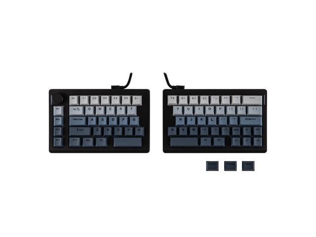 EPOMAKER Split70 Wireless Ergonomic Keyboard with QMK/VIA and Knob ...