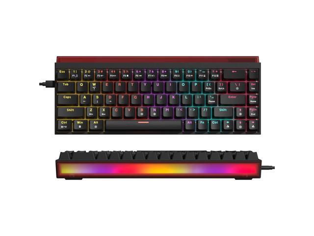 Womier 60% Keyboard Gaming with Light Box, Wired Mechanical Keyboard ...