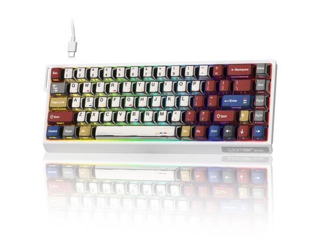Typehaven SK68 65% Gaming Keyboard, Wired Backlit Mini Keyboard w/100% ...