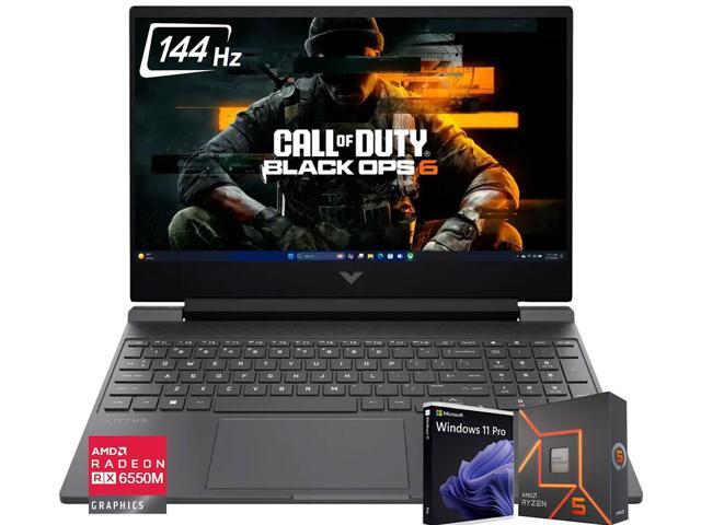 HP Victus 15.6" Gaming Laptop, 144Hz FHD IPS Display, 300 nits, 6-Core ...