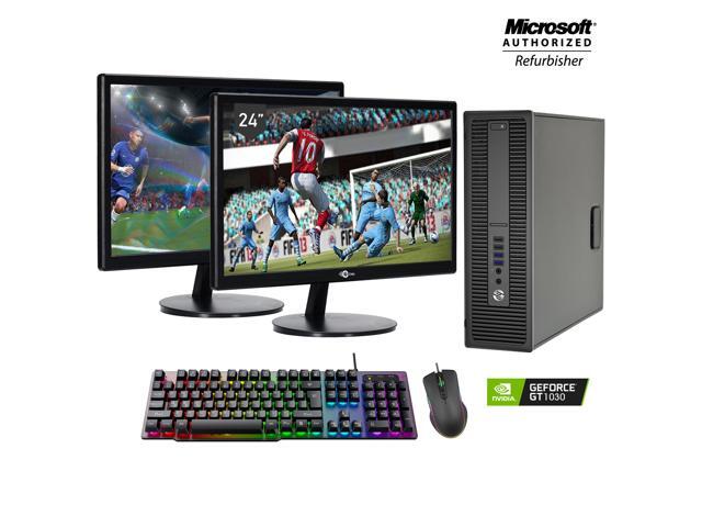 Refurbished: HP Elitedesk Gaming Desktop 800 G2 SFF i7 6700 upto 4.00 ...