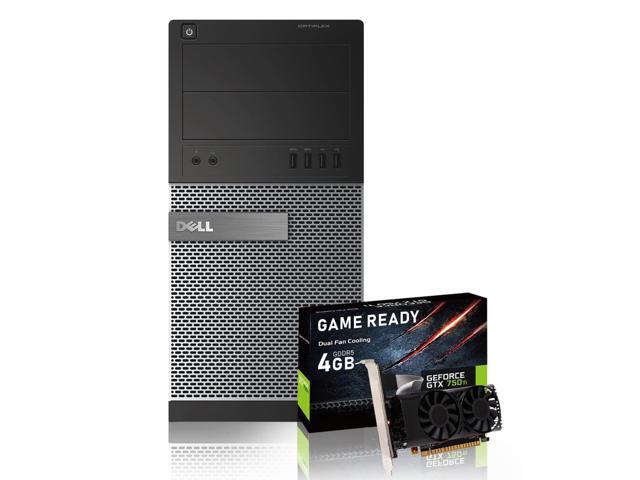 Refurbished: Dell Gaming Desktop Computer Optiplex Tower I5 4th Gen ...