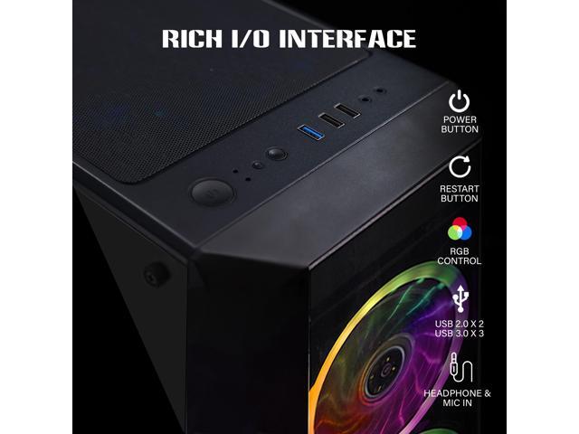 AQVIN ZForce Gaming PC Tower - Intel i7 Processor upto 4.60 GHz / 512GB ...