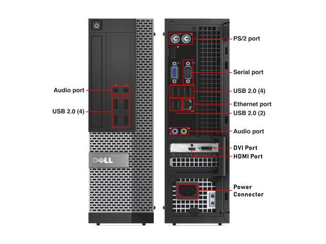 Refurbished: Dell OptiPlex 7020, Small Form Factor, Intel Core i5-4570 ...