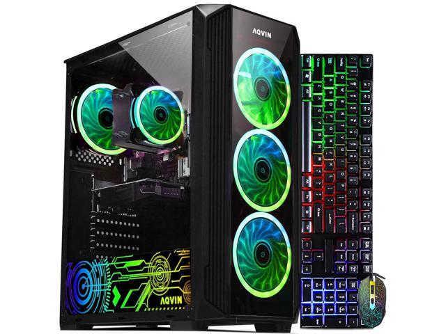 AQVIN - Gaming Desktop Computer - Intel Core i5 6-core Processor - 32GB ...