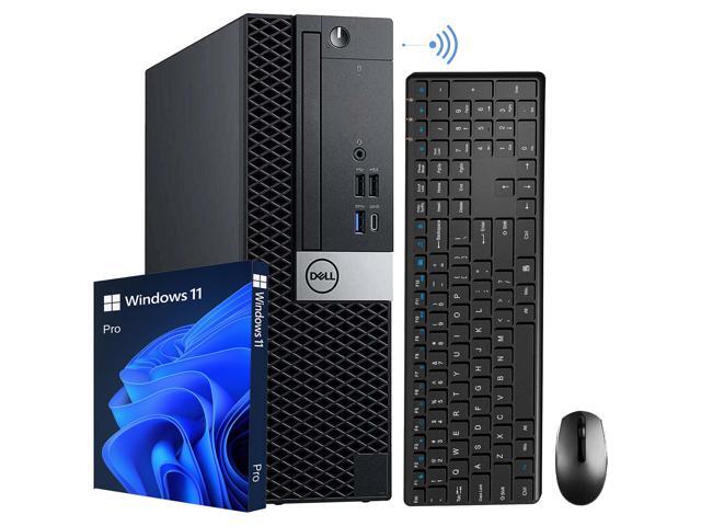 Dell OptiPlex 7060 Windows 11 Pro Desktop Computer SFF, Intel 8th Gen ...
