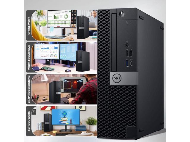Dell OptiPlex 7060 Windows 11 Pro Desktop Computer SFF, Intel 8th Gen ...