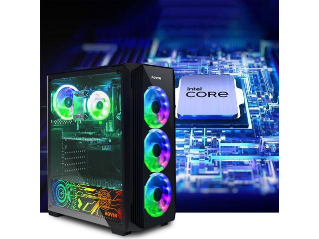 AQVIN Gaming Desktop Computer Tower PC with GeForce RTX 3060 12GB ...