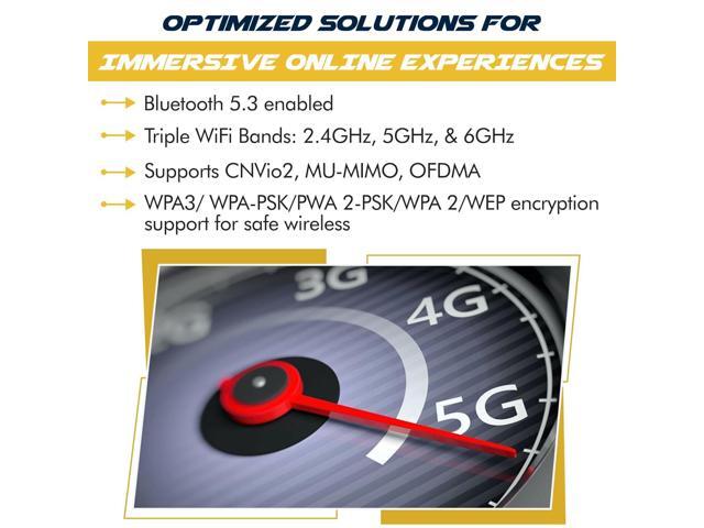 HighZer0 Electronics AX1690i Killer Series Upgraded WiFi 6E Adapter ...