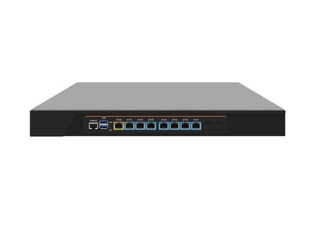 HUNSN 10GbE Firewall Hardware, VPN, 1U Rackmount, Mikrotik, I3 4100M ...