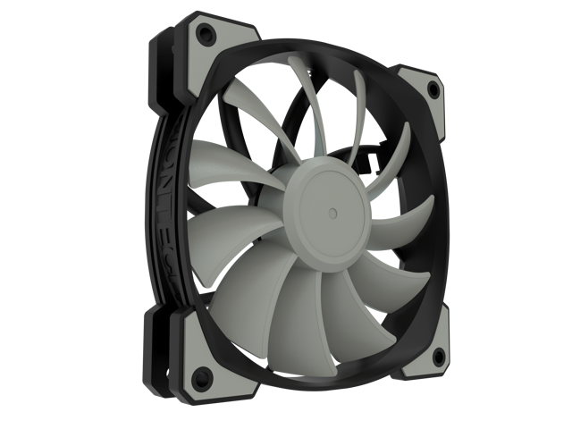 Montech Air Fan P120, 120mm Fan 2 in 1, 4Pin PWM, Durable Low Noise FDB ...