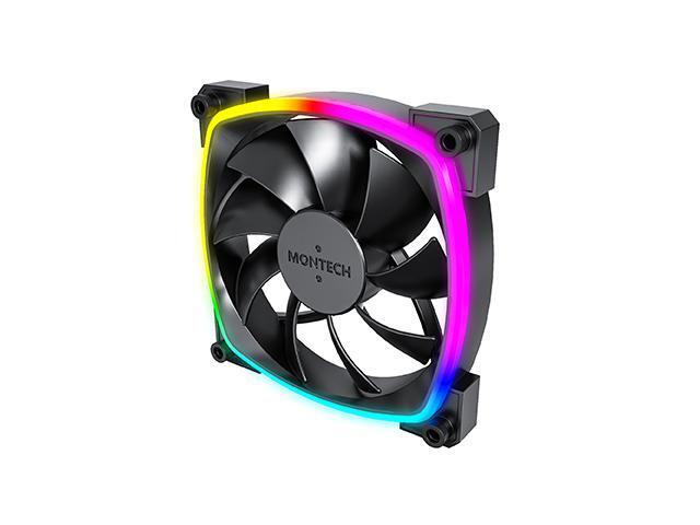Montech AX 120 ARGB Fan 1600PWM, High-End Durability, Silent ...