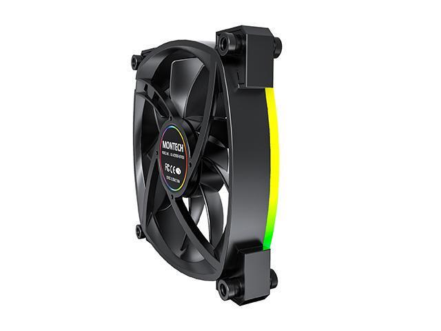 Montech AX 120 ARGB Fan 1600PWM, High-End Durability, Silent ...