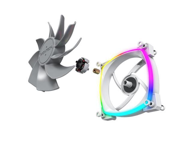Montech RX 120 ARGB Reversed Fan 1600PWM, High-End Durability, Silent ...