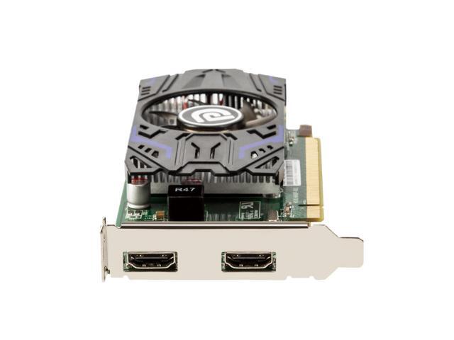 Plugadget Dual Monitor Video Card 64 Bit 1G GDDR3 AMD Radeon R5 230 ...