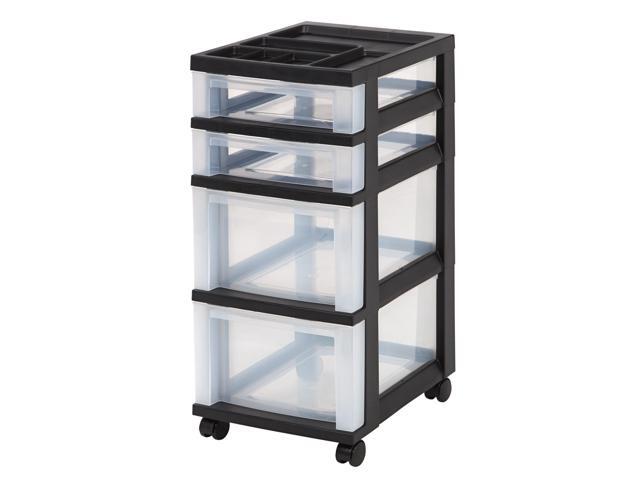 Iris IRS116827 Mini Chests- 4-Drawer- 12-.06in.x14-.25in.x26-.44in ...