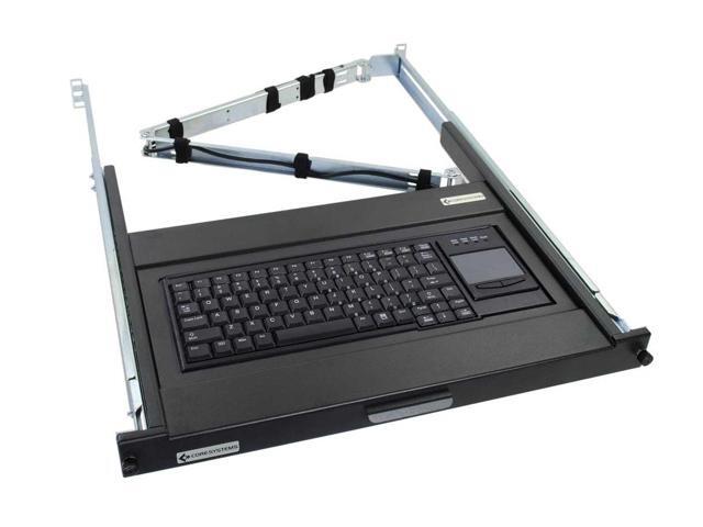 RACKMOUNT KEYBOARD TRAY WITH TOUCHPAD - SLIDING, 1U, 19INW X 16.5IN D ...