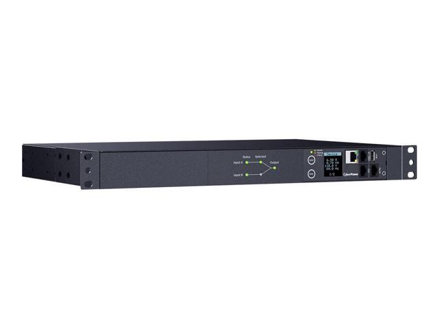 CyberPower PDU44001 Switched 1U 100 - 120 VAC 15A 10 ft Power ...