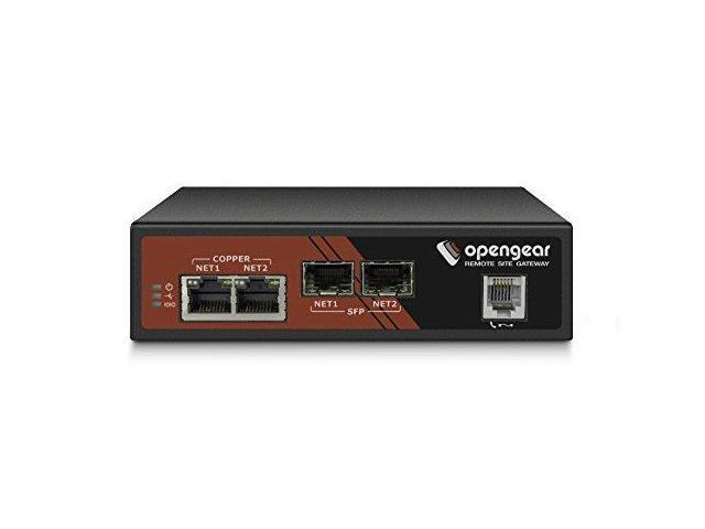 Opengear Resilience Gateway ACM7000, 4 serial Cisco Straight Pinout, Ext Power, 2 GbE Ethernet ...