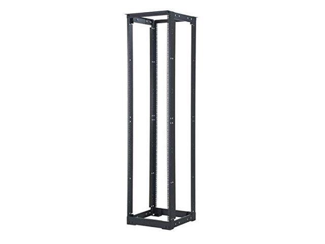 C2G 45U 4-Post Adjustable Open Frame Rack with M6 Rails - 21-32in Depth ...