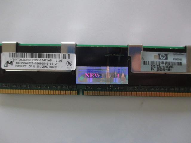 HP 500203-061 4GB DDR3 SDRAM Memory Module - Newegg.com