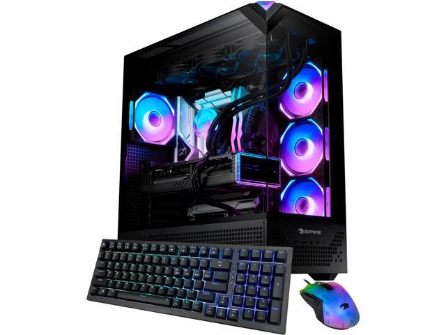 iBUYPOWER Element 9 Pro Black Gaming PC Desktop - AMD Ryzen 7 9800X3D ...