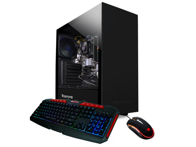 iBUYPOWER Desktop Computer WFH001 AMD Ryzen 3 3200G 8GB DDR4 240GB SSD ...