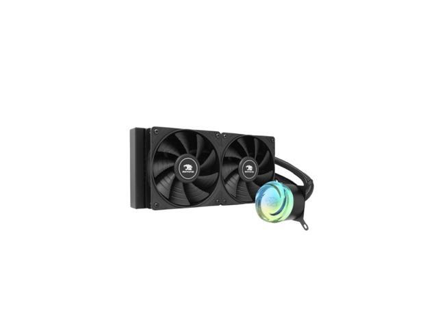 iBUYPOWER AW4 240mm Radiator CPU AIO Liquid Cooler (2024), 2x 120mm ...