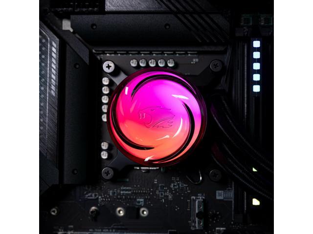 iBUYPOWER AW4 240mm Radiator CPU AIO Liquid Cooler (2024), 2x 120mm ...