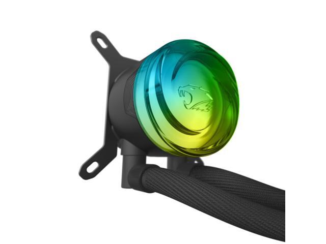 iBUYPOWER AW4 360mm Radiator CPU AIO Liquid Cooler (2024), 3x 120mm ...