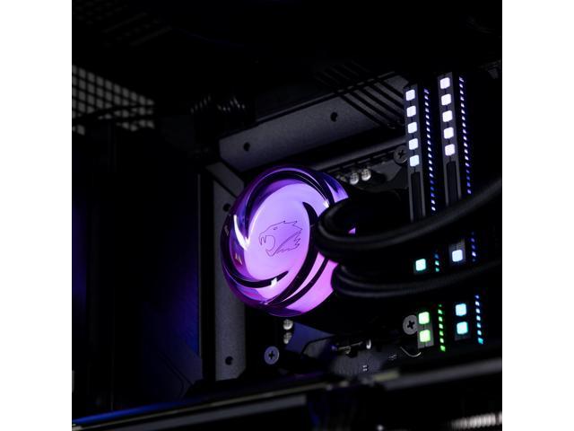 iBUYPOWER AW4 360mm Radiator CPU AIO Liquid Cooler (2024), 3x 120mm ...