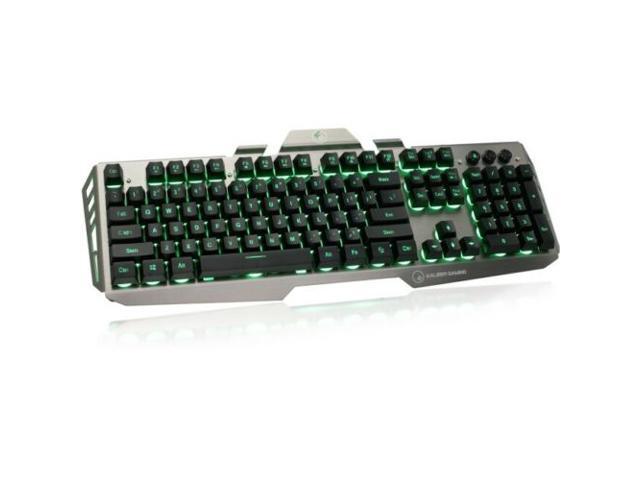 IOGear Kaliber Gaming HVER Aluminum Gaming Keyboard - Black/Gray ...