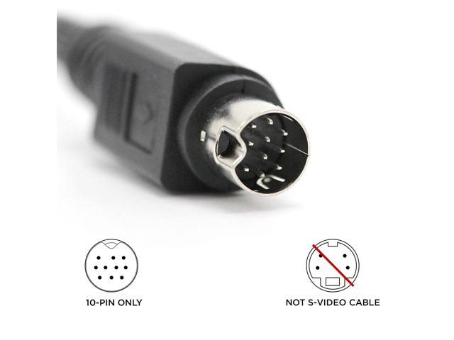 Computer Accessories DIREC TV 10 PIN Composite Video Cable AV C31 C41 ...