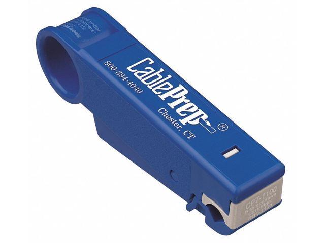 CablePrep CPT-1100-Single Drop Cable/Coax Cable Stripper, RG7/RG11 - Newegg.com