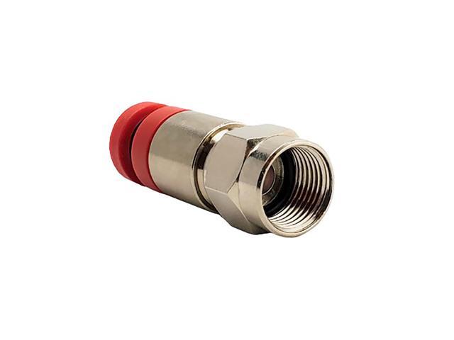 Amphenol TFC-QC2QS-59U-3LC-RED RG59 Coaxial Compression Connector (50 ...
