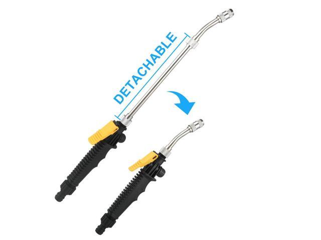 High Pressure Power Car Water Washer 2-IN-1 Wand Nozzle Spray Gun Flow ...