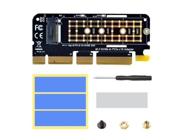 Adapter M.2 PCIE to M2 Adapter SSD M2 PCI Express X16 X8 X4 Raiser M.2 ...
