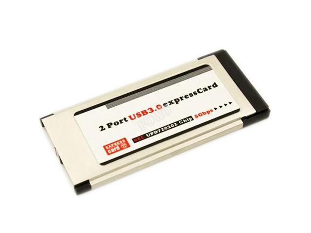 High-Speed 2 Port Hidden Inside USB 3.0 USB3.0 to Expresscard 34 54 mm ...