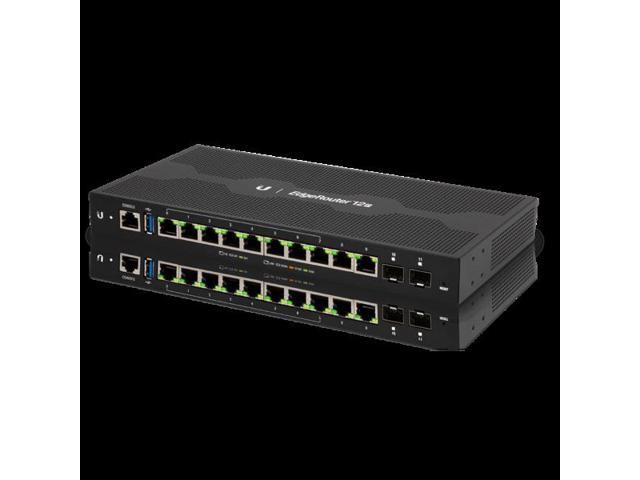 Ubiquiti Networks - ER-12P - Ubiquiti EdgeRouter Router - 10 Ports ...