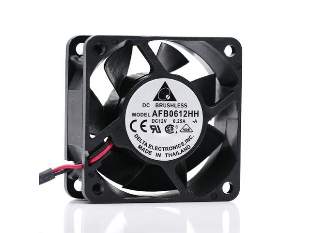 1pcs Delta AFB0612HH 6025 6CM 0.25A double ball bearing cooling fan 60* ...