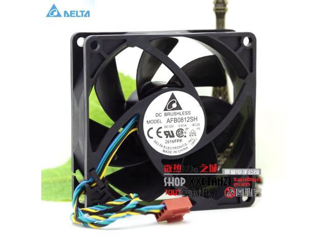 delta delta AFB0812SH 8025 12V 0.51A air volume PWM double ball bearing ...
