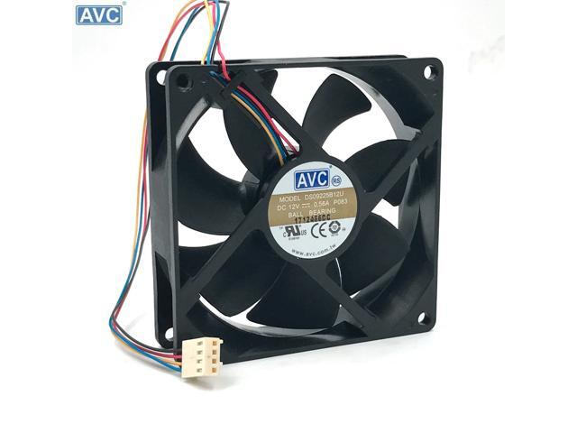 AVC 9025 9225 DS09225B12U 4-wire double ball temperature control PWM ...